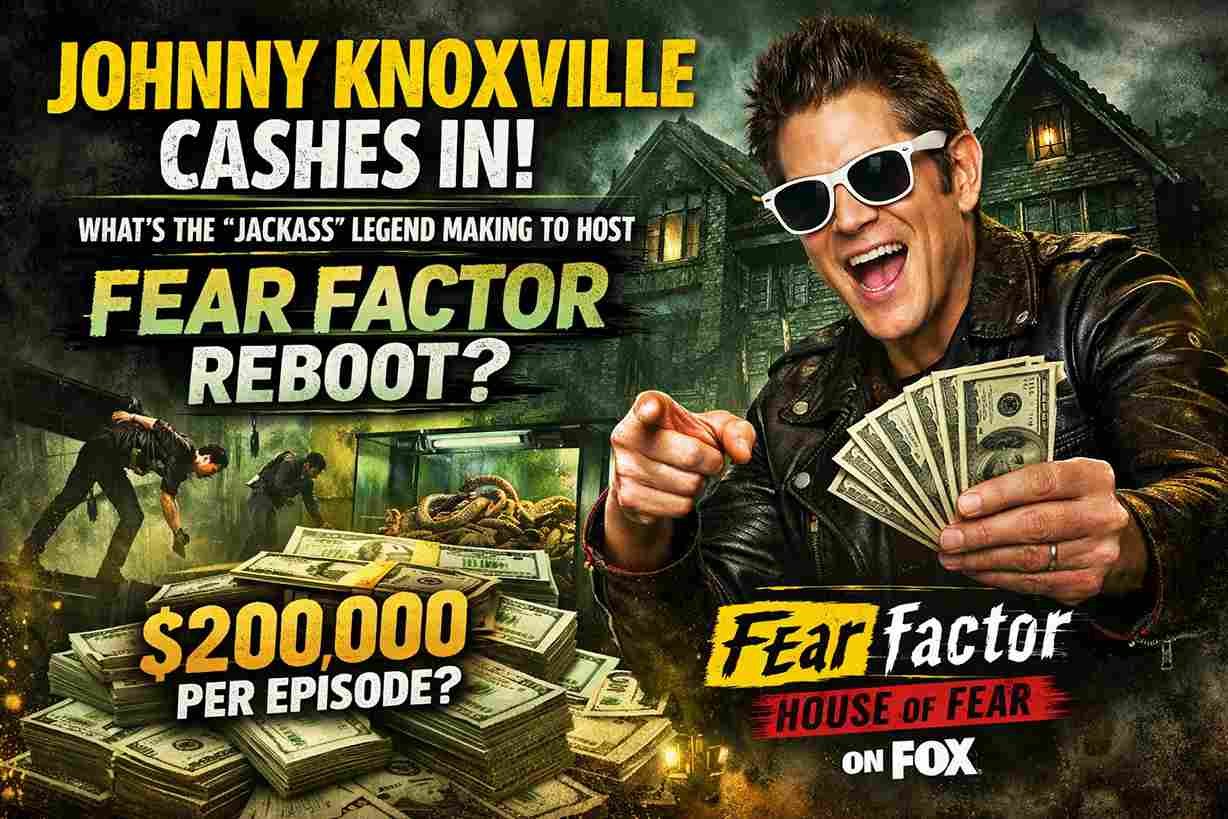 Johnny Knoxville's Salary for Hosting Fear Factor: House of Fear